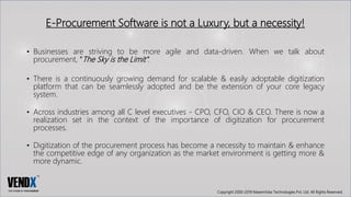 A 3 Minute Guide to E-Procurement Software Selection | PPT