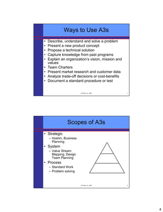 Introduction to A3 Problem Solving | PDF