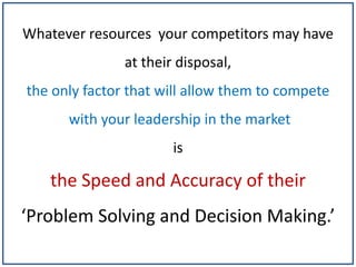 A3 problem solving technique by Mr. Anup Gandhi | PPT