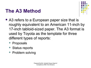 A3 problem solving tools | PPT