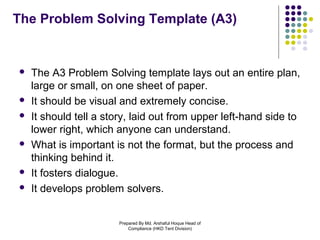 A3 problem solving tools | PPT