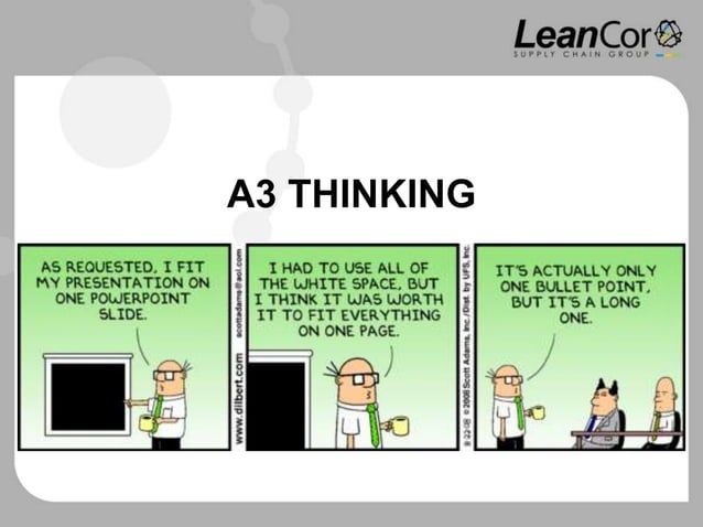 A3 thinking | PPTX | Business | Business and Finance