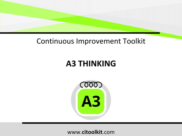 A3 Thinking (tai lieu tham khao ve cai thien) | PPT