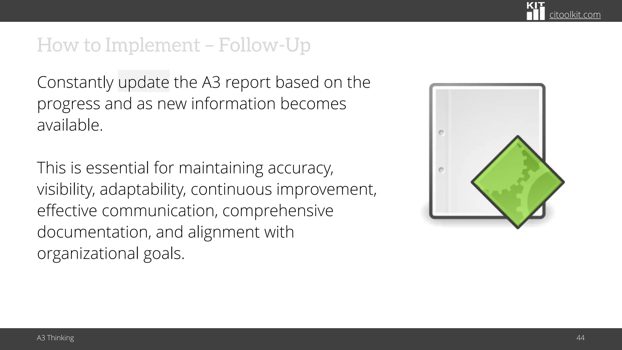 A3 Thinking: A Structured Approach to Problem Solving | PDF