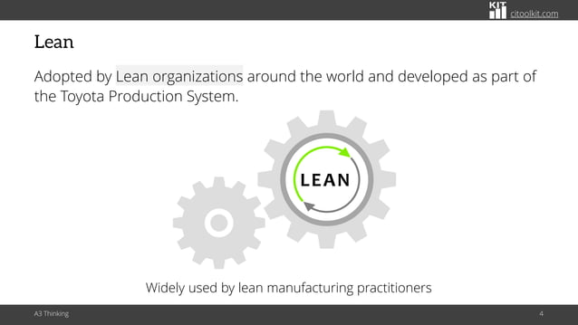 A3 Thinking: A Structured Approach to Problem Solving | PDF