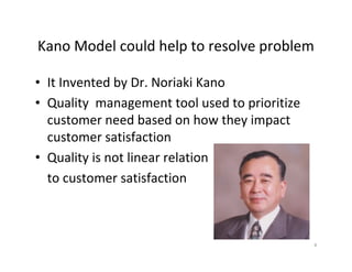 Unveil The Kano Model | PDF | Business | Business and Finance