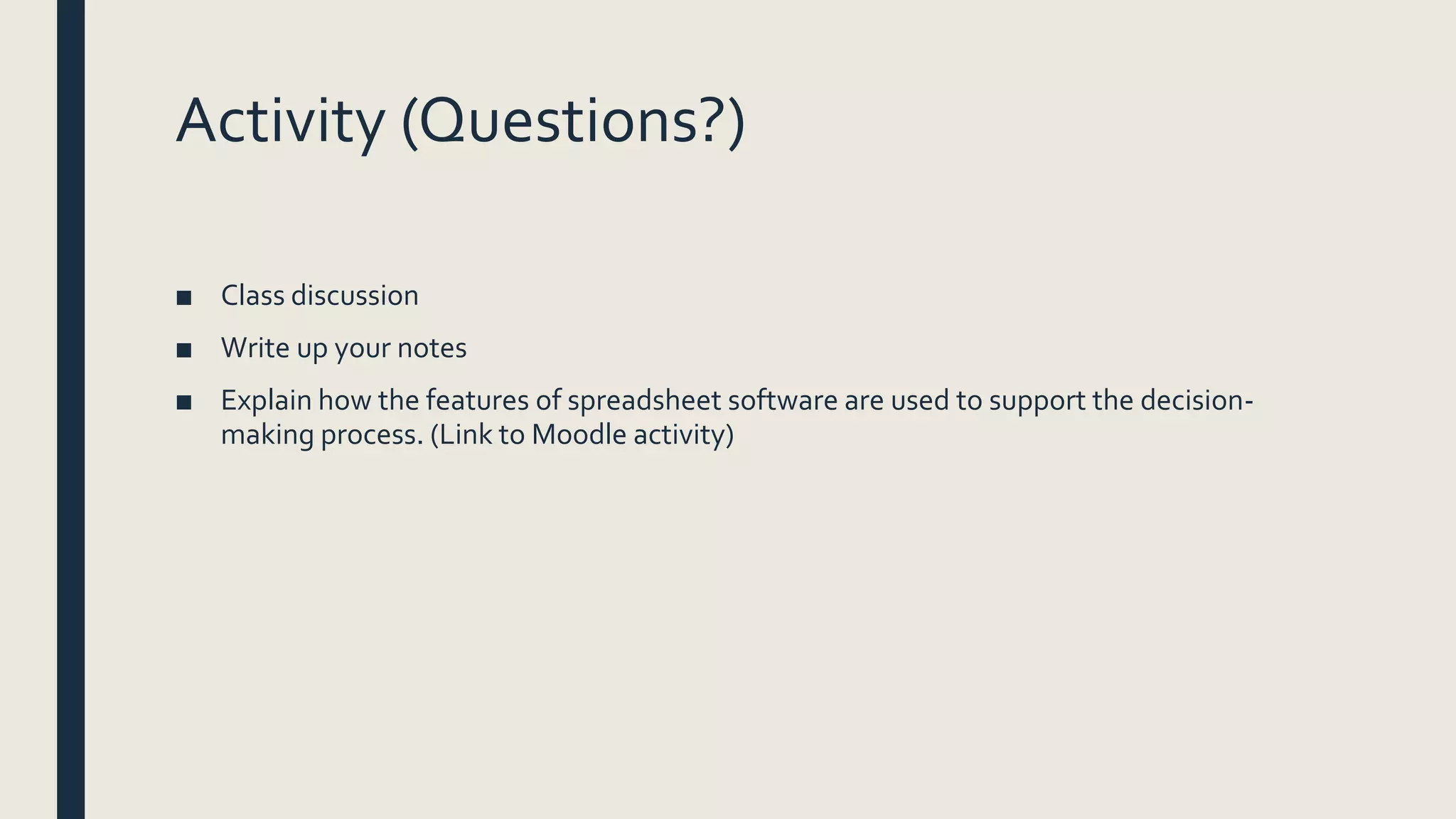 A3 using data modelling to consider alternatives updated | PPTX