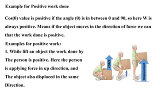 Work, Energy and Power for class 10 ICSE Physics | PPT