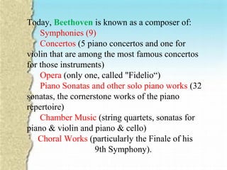 THE ART OF MUSIC - BEETHOVEN | PPT