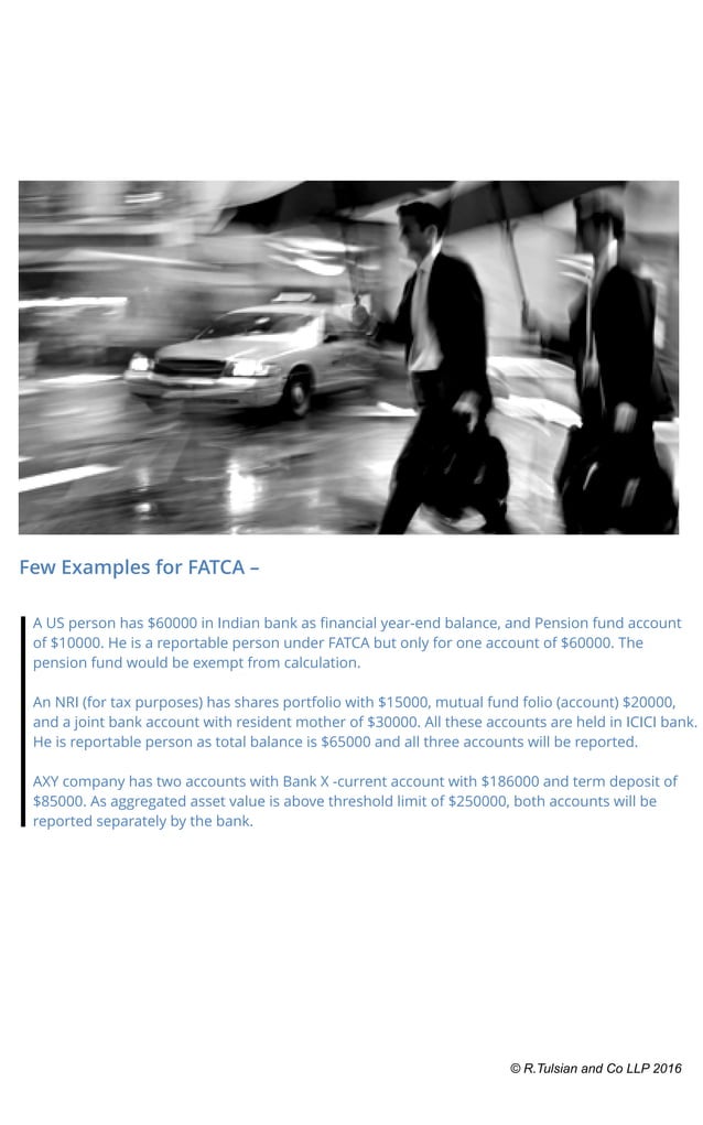 Impact of FATCA/CRS on NRI | PDF