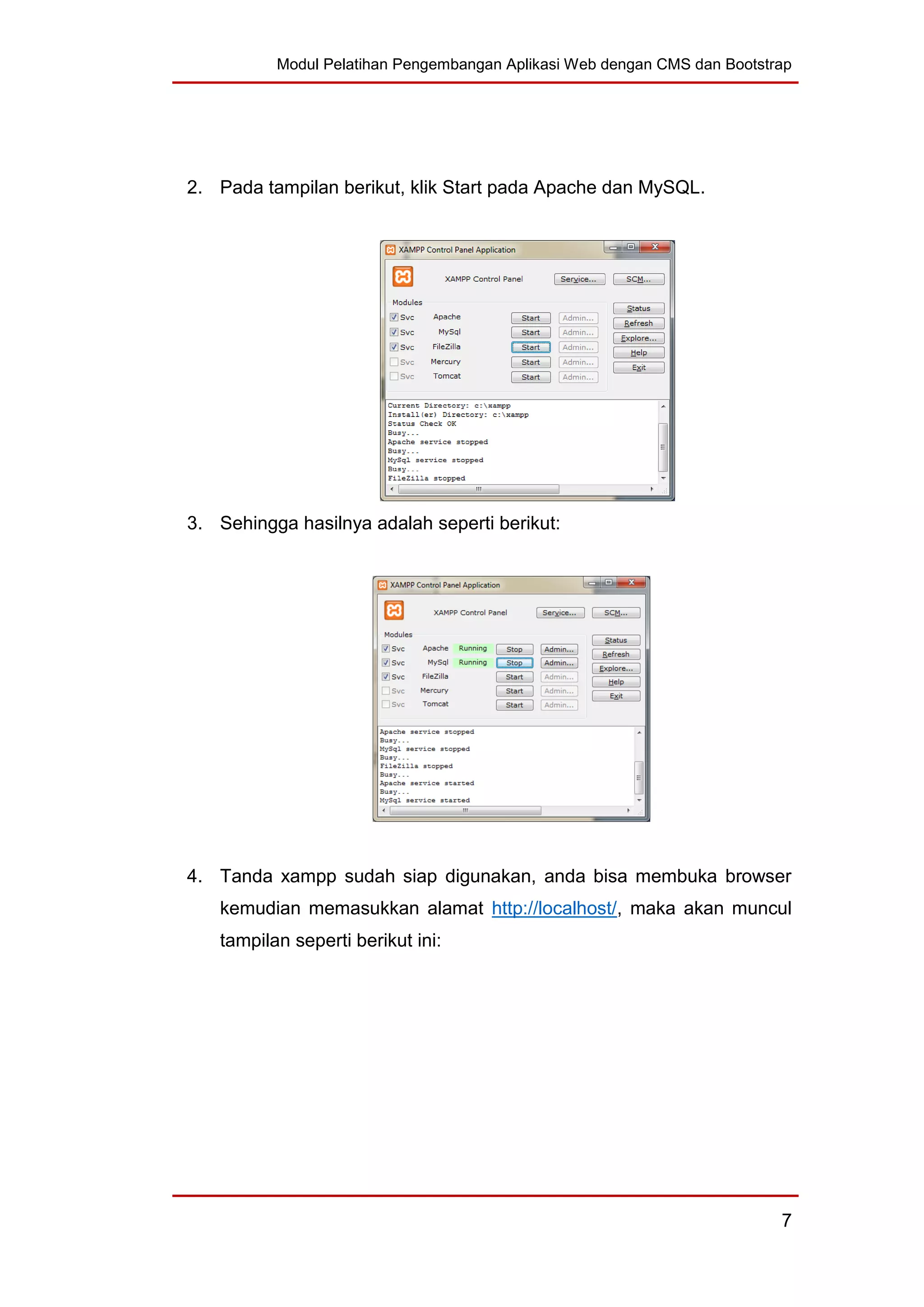 Training Module Web Application Development With Cms And Bootstrap Pdf