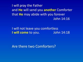 A4 the comforters | PPTX | Christianity | Religion & Spirituality