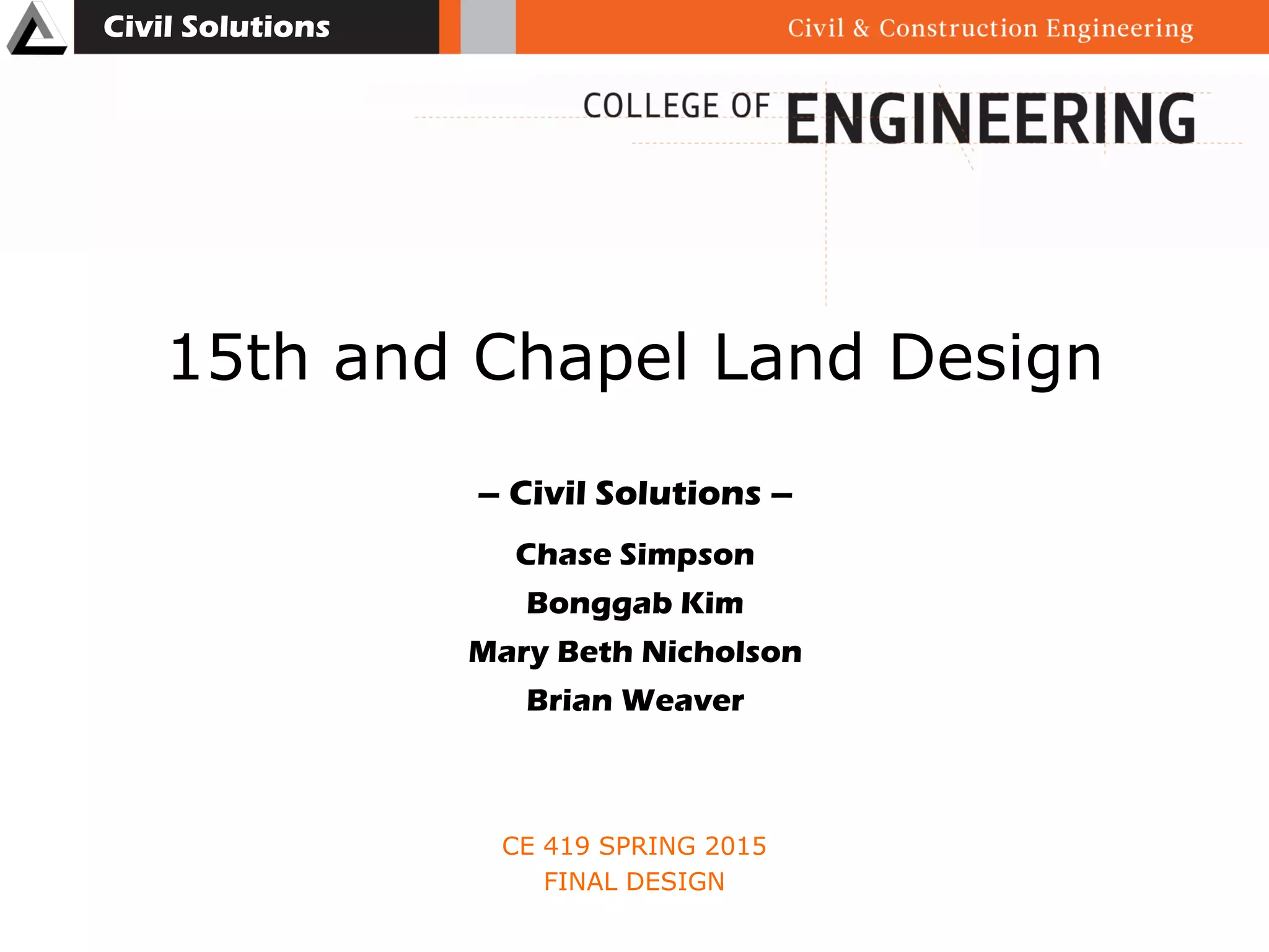 Final Design Presentation | PPT