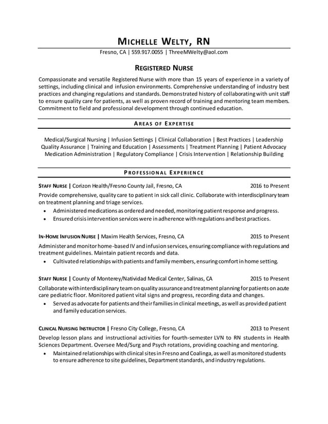 mwresume2016 | DOCX | Healthcare Industry | Industries