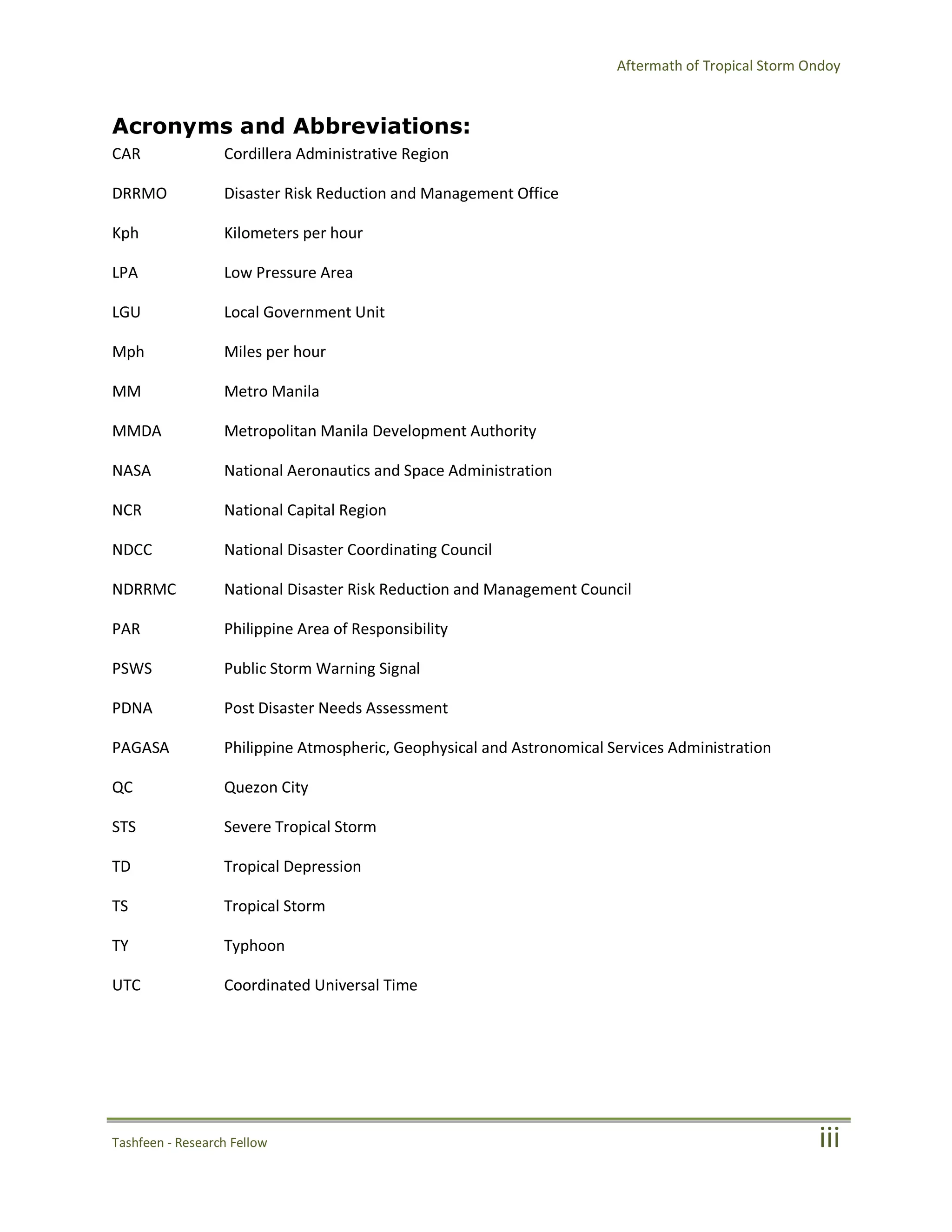 Writing Sample-Research-DisasterCases-Typhoon_Ondoy- Tashfeen.Siddique ...