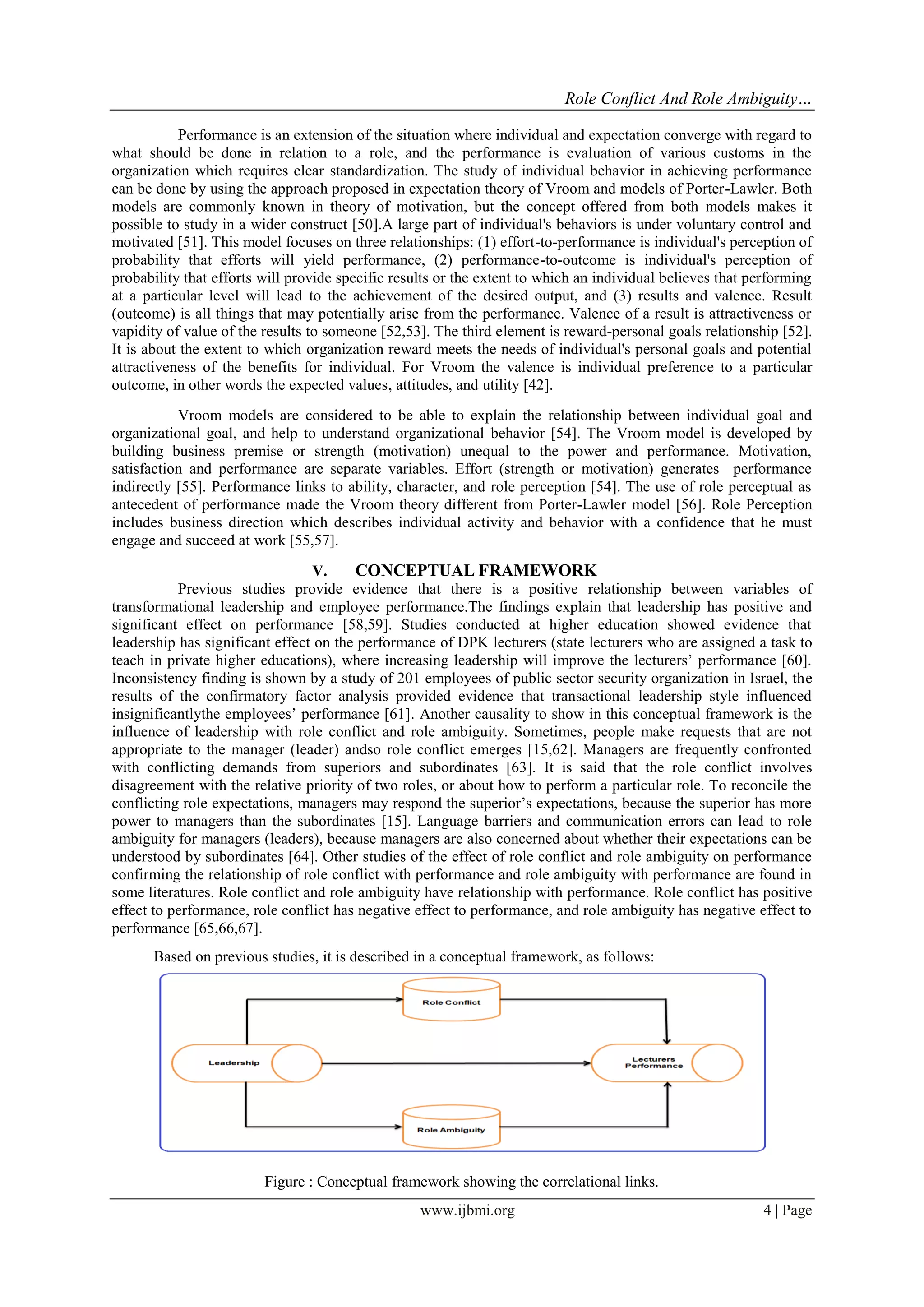 Role conflict and role ambiguity in higher education | PDF