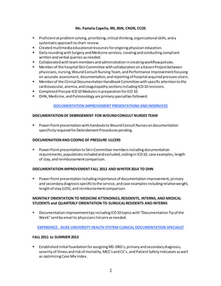 CDS RESUME 022016 | PDF