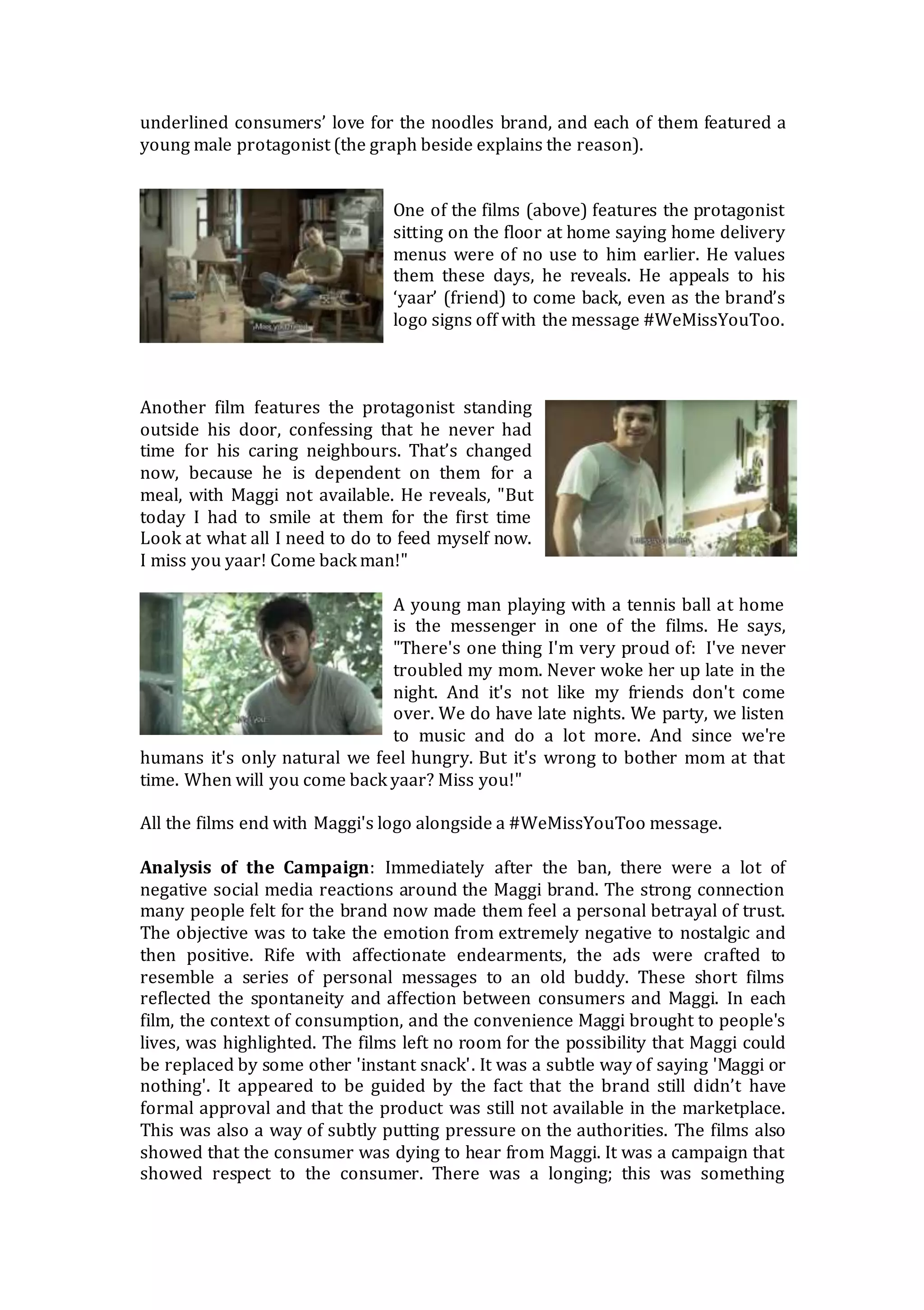 Brand Communication Strategy of Nestle's Maggi | DOCX