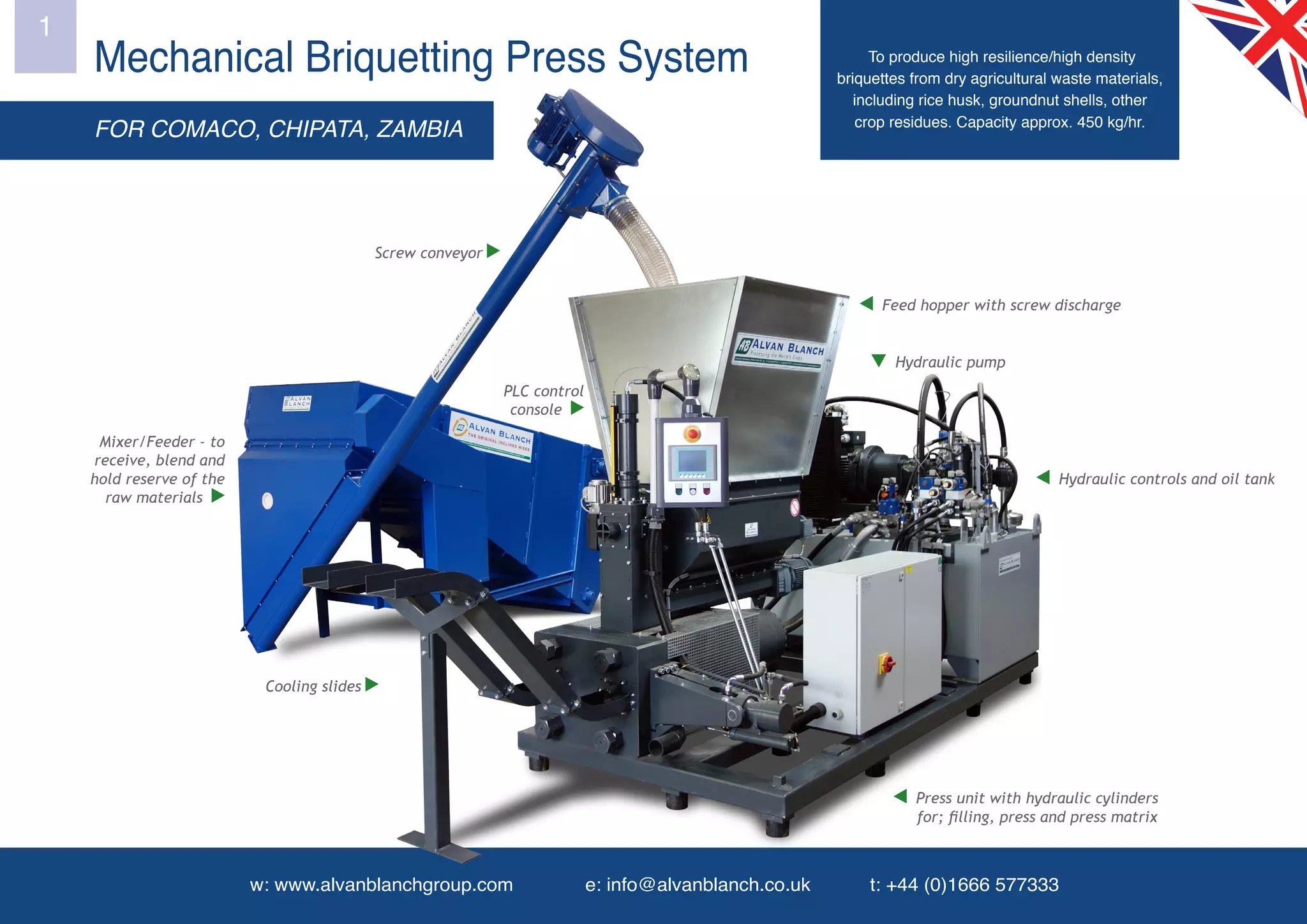 Mechanical Briquetting Press System-Comaco | PDF