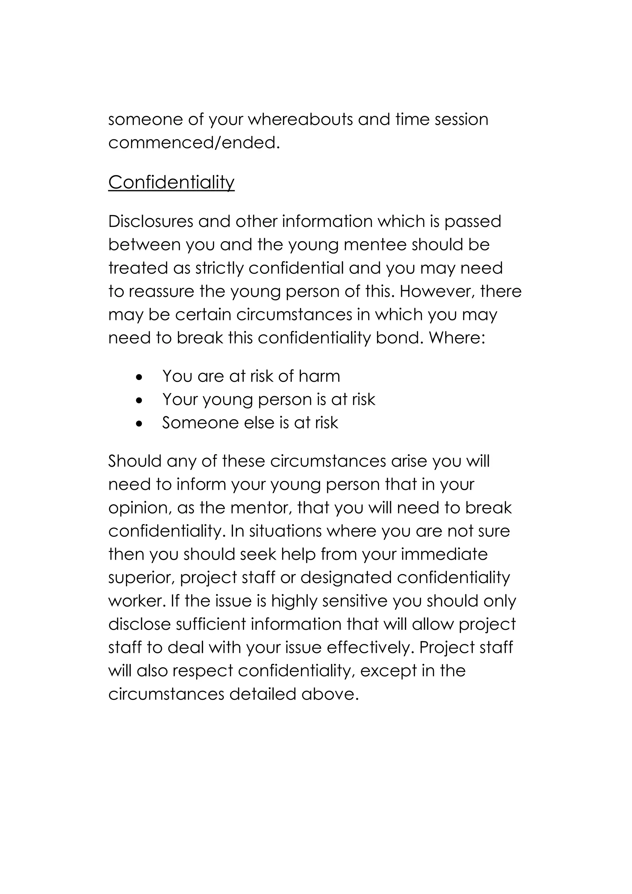 Mentoring booklet | PDF