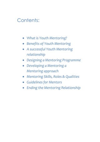 Mentoring booklet | PDF