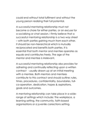 Mentoring booklet | PDF