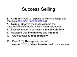 Success selling reviewed in 03082013 | ODP