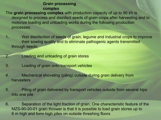 Grain processing complex | PPT
