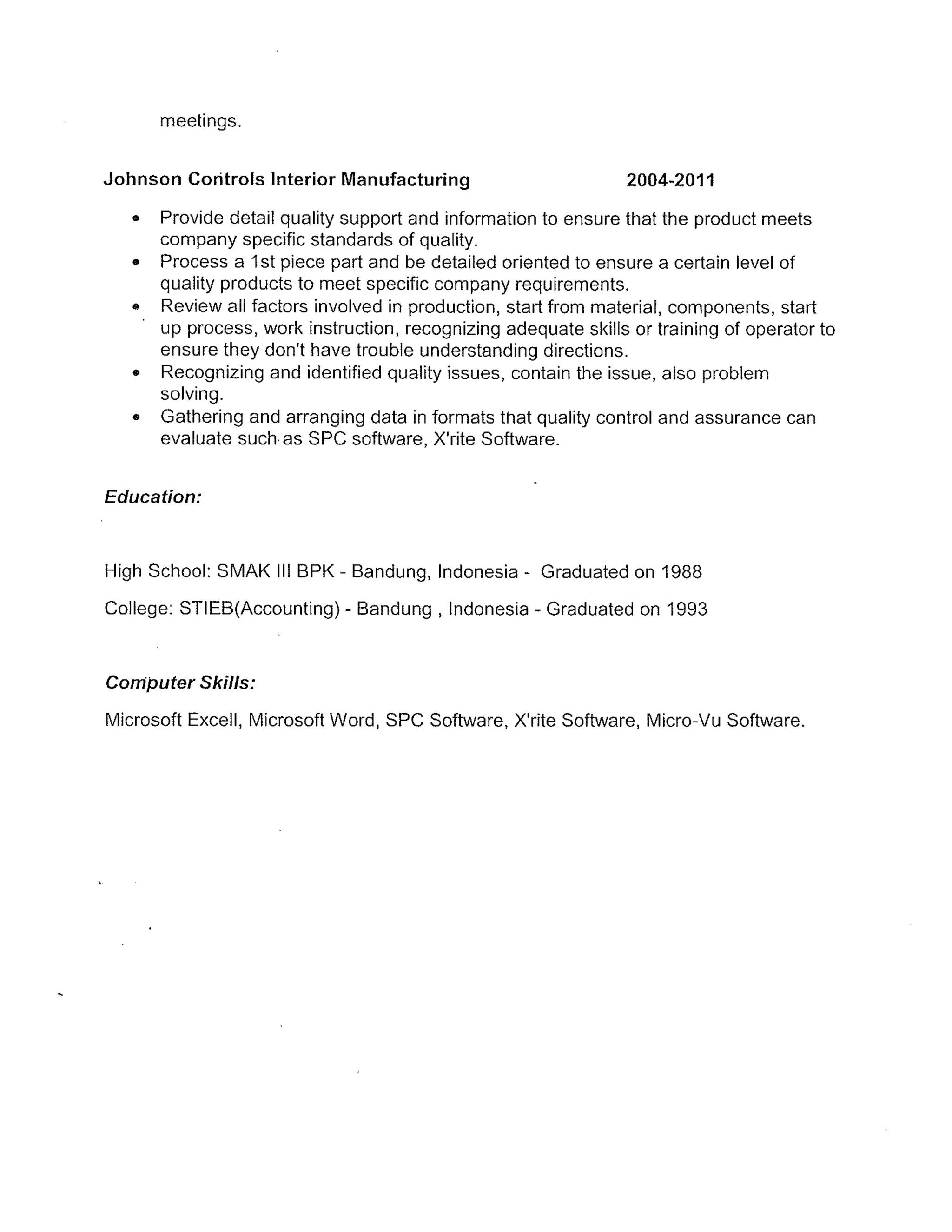 Nia Resume 2016 | PDF