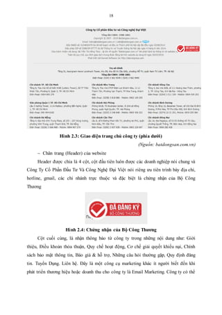 Một số kiến nghị nhằm hoàn thiện hoạt động marketing trực tuyến cho công ty cổ phần đầu tư và ...