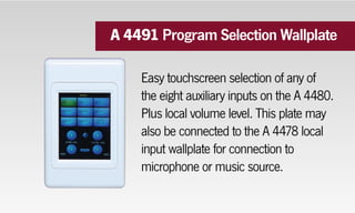 A 4480 8x8 Audio Matrix Mixer Guide | PDF