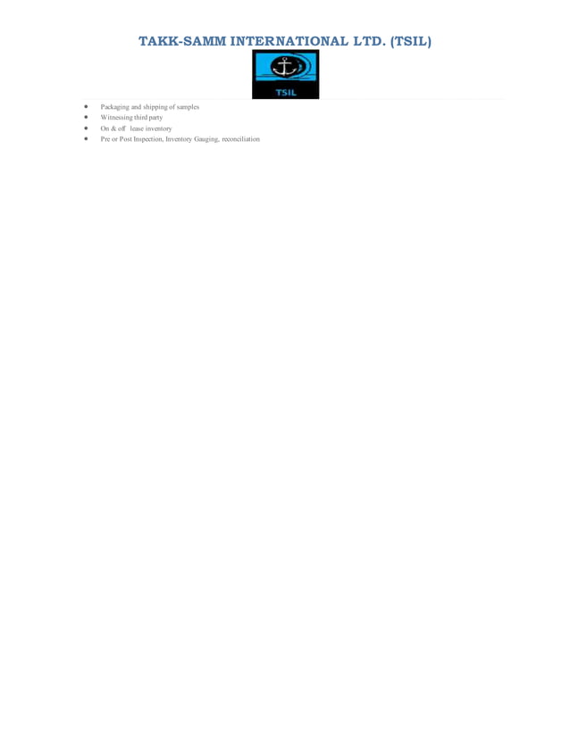 TSIL GENERAL CARGO INSPECTION SERVICES.doc