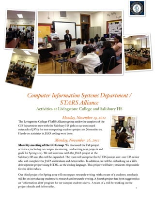 STARS-Salisbury-HS-2012-Edited | PDF