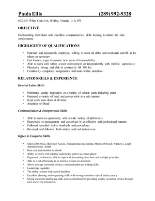 Paula Ellis cvr & resume (1) | DOCX