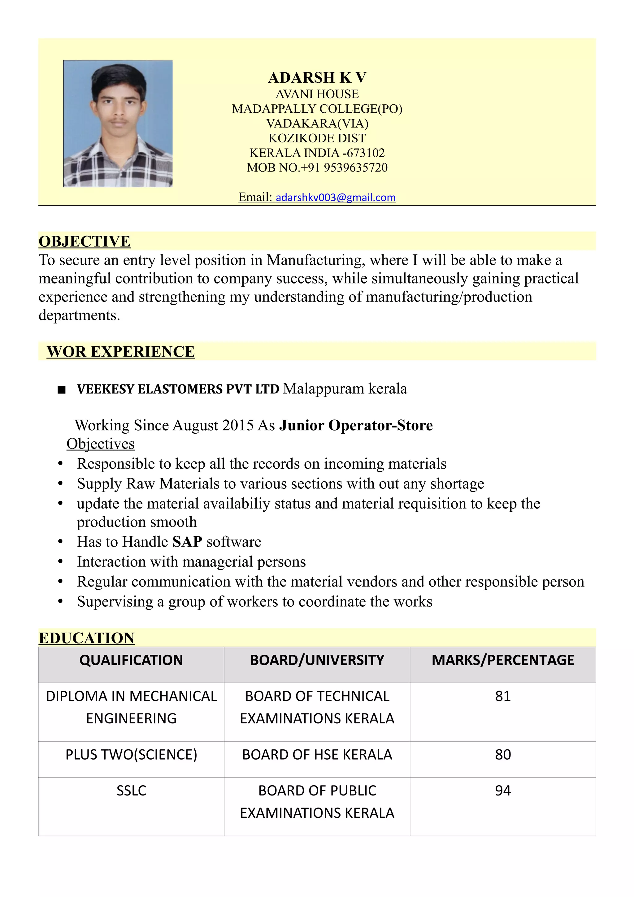 adarsh new | ODT | Business and Finance