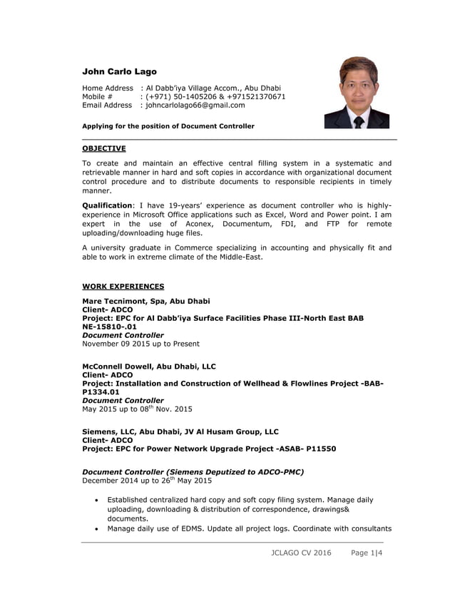 JC_Lago _ CV_2016_TMC | PDF