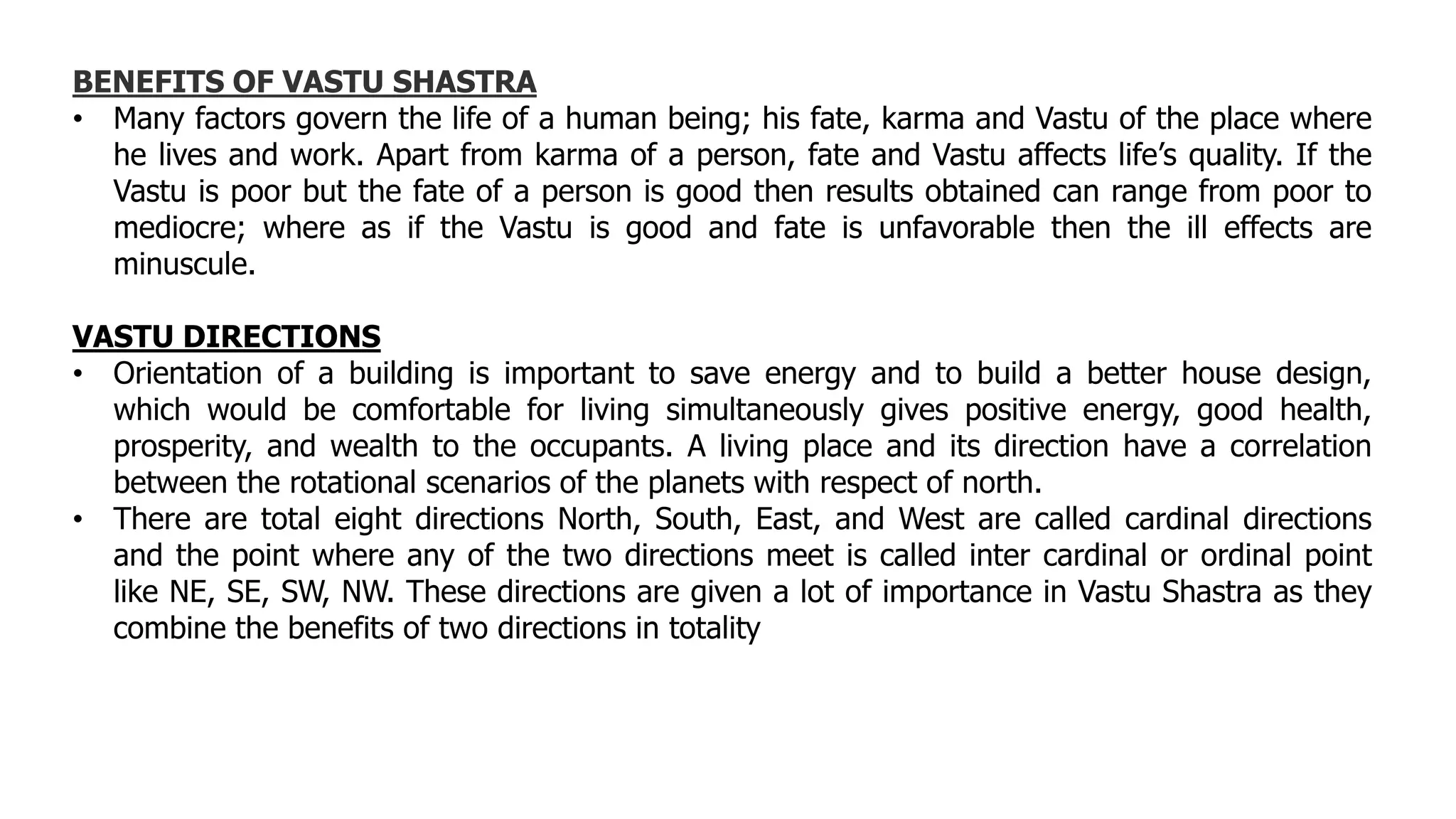 VASTU SHASTRA | PPTX