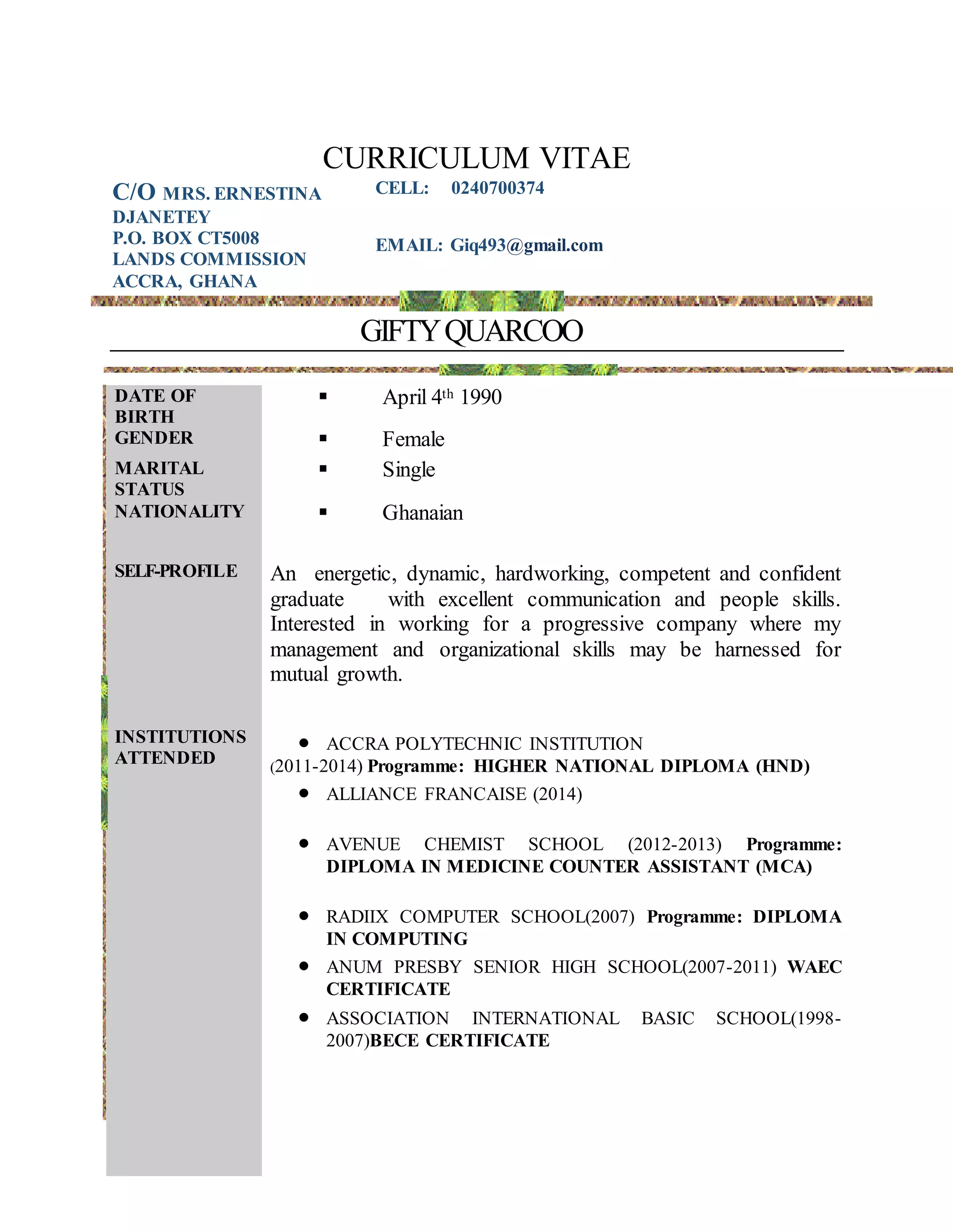 Edited CV | DOCX