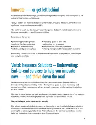 auto-capabilities-brochure | PDF | Motor Insurance | Insurance