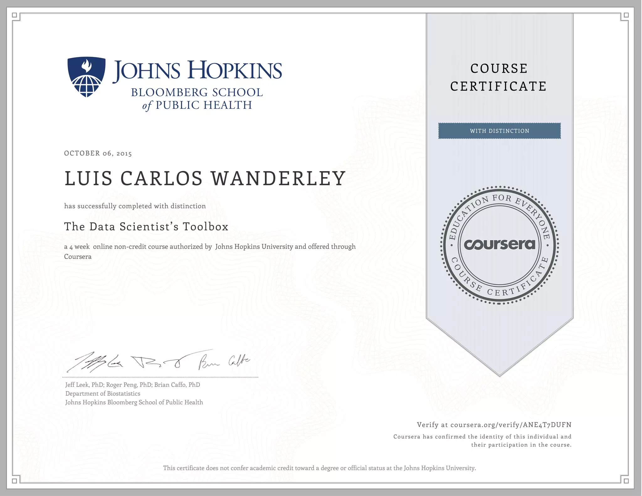 Coursera datascitoolbox 2015 | PDF