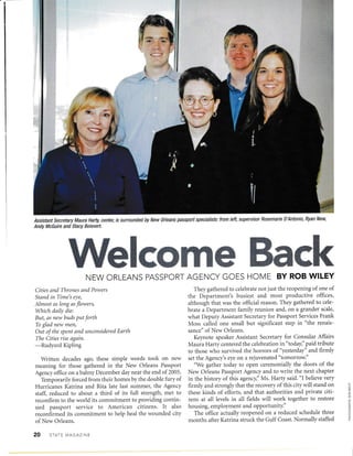 Wiley New Orleans Passport Office 2-2016 | PDF