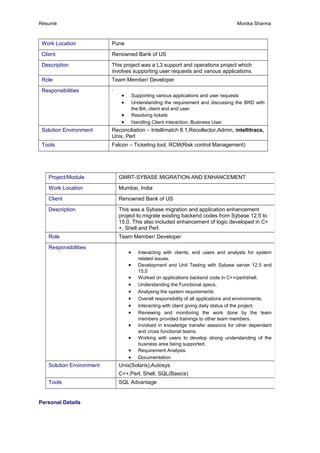 MonikaSharma_Intellimatch_Profile | DOC