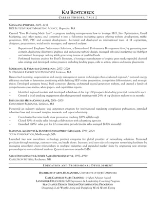 Kai Rostcheck_Marketing Director | PDF