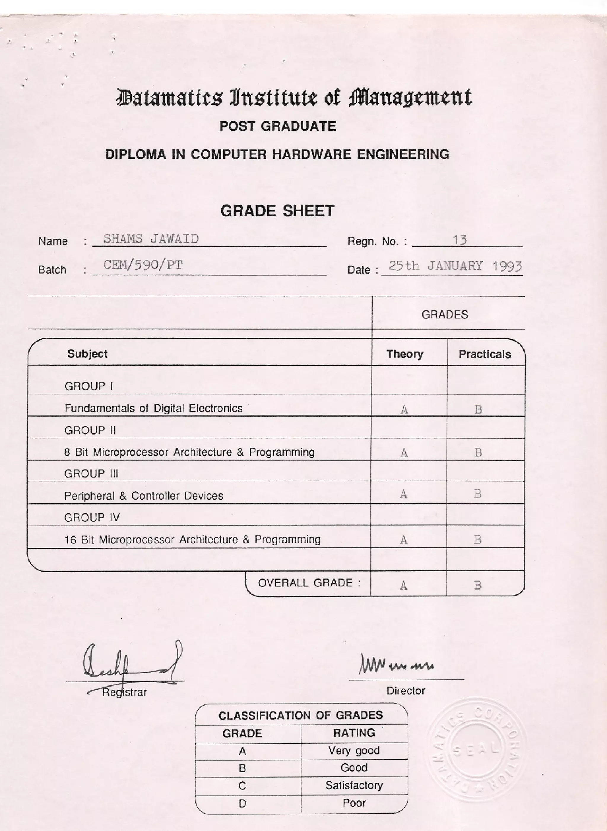 PG Diploma Computer Hardware | PDF | Computing | Technology & Computing