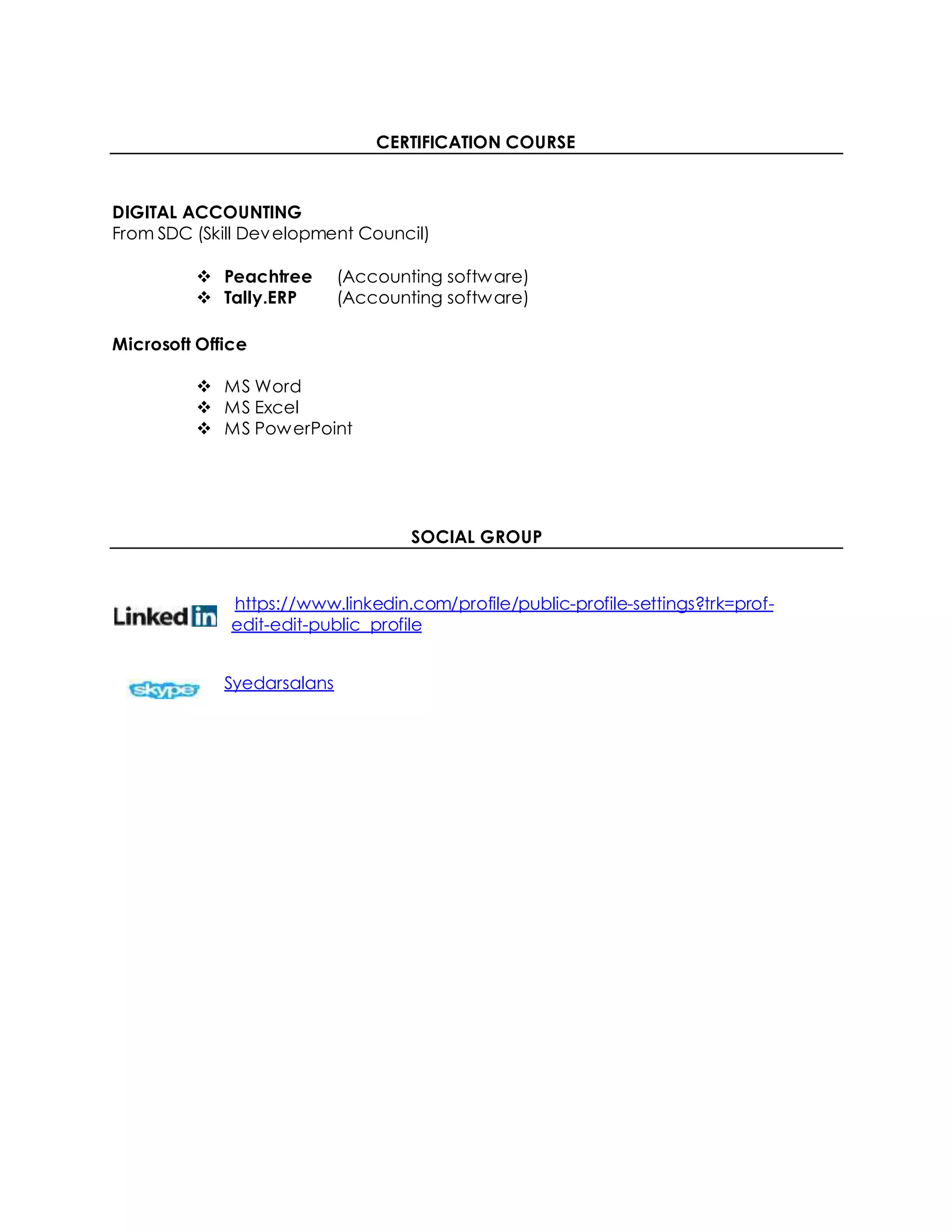 Arsalan Resume Accountant | DOCX