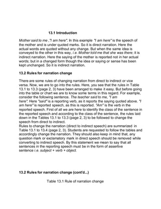 Narration | DOCX