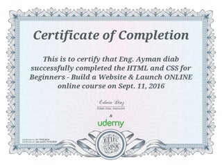 HTML and CSS for Beginners - Build a Website & Launch ONLINE | PDF ...