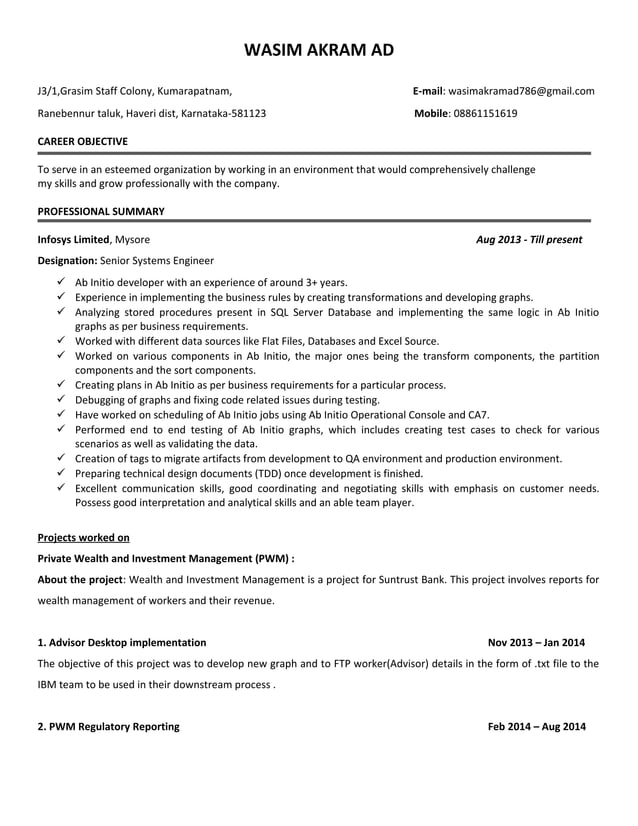 wasim_resume | DOC