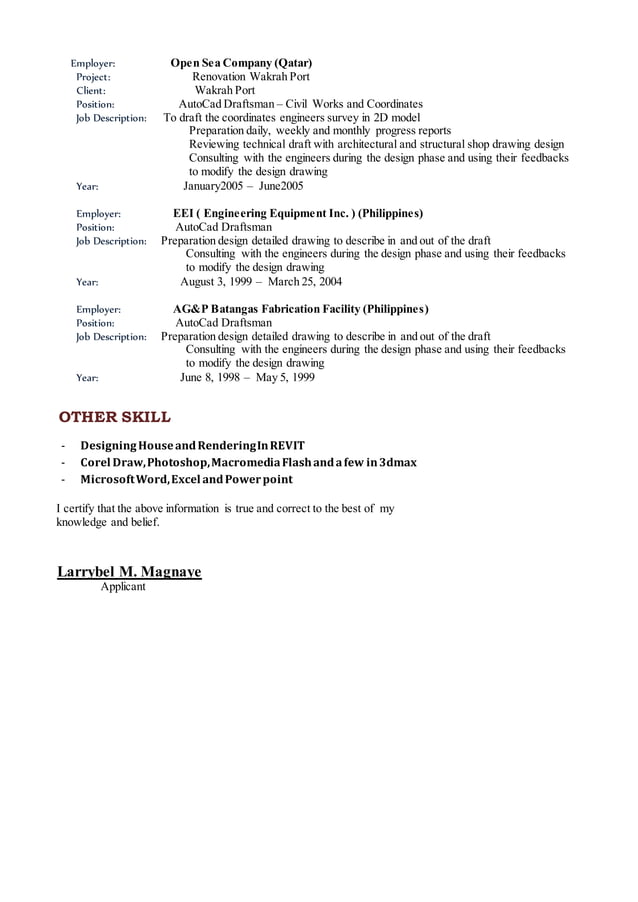 CURRICULUM VITAE uptodate | PDF