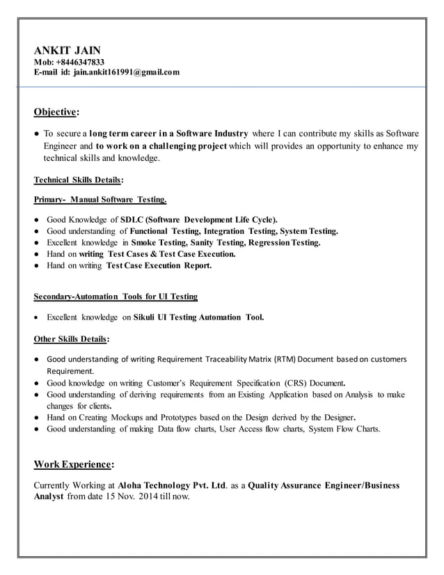 AnkitResume (1) | PDF